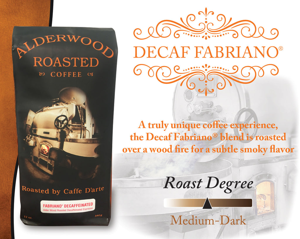 Decaf Fabriano® Wood Roast Espresso – Caffé D'arte Coffee Roasters